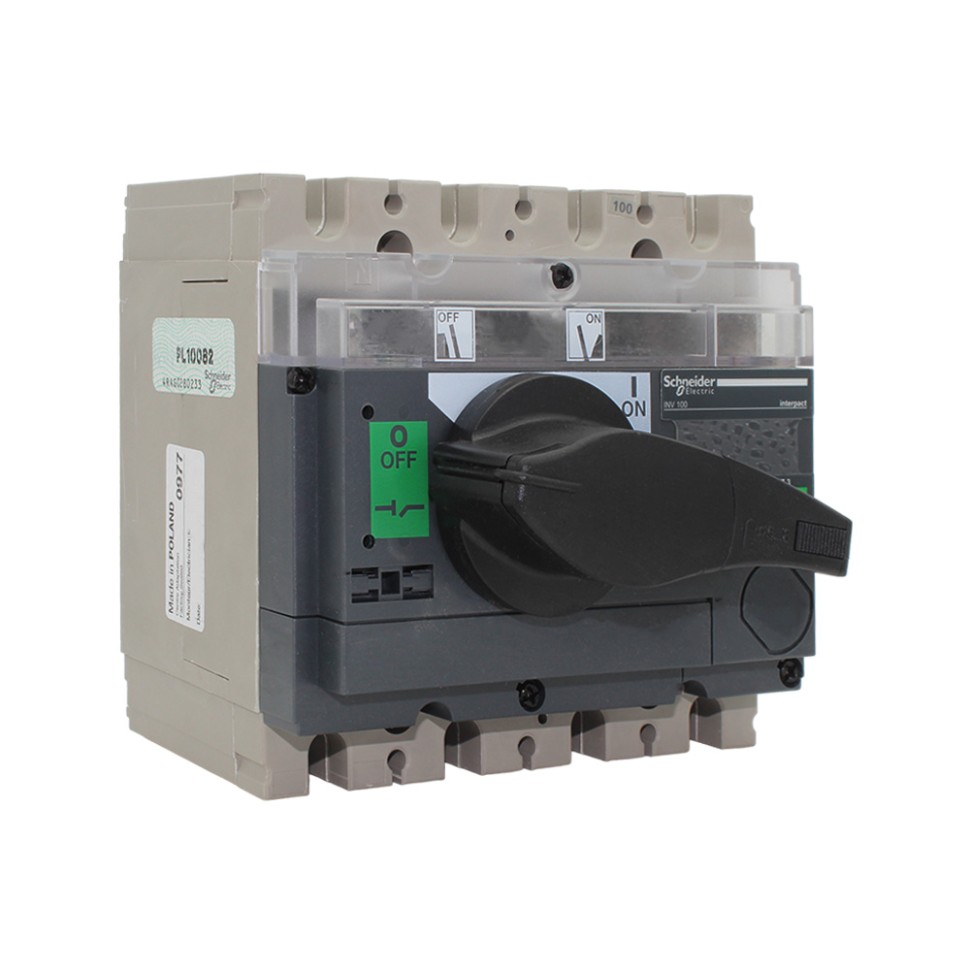 Schneider Electric INV100 31160 3P 100А Выключатель-разъединитель — Санкт-Петербург и ЛО-Санкт ...